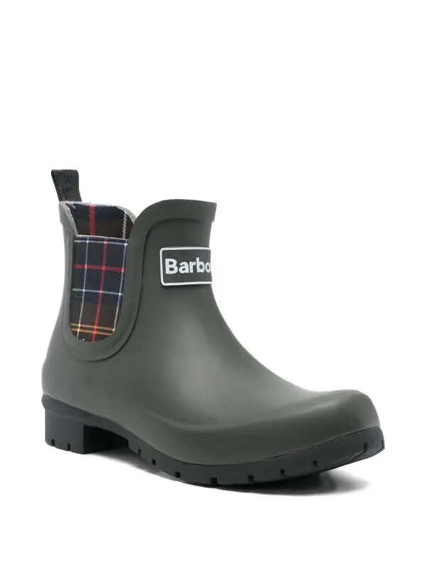 Barbour Tartan Checked Boots