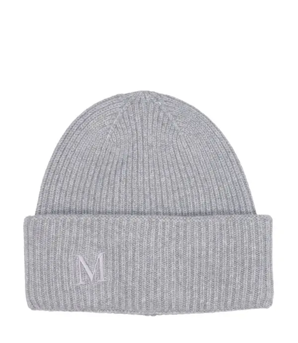 Max Mara Cashmere Hat - Light Grey