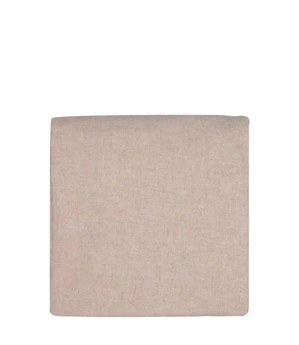 Max Mara Rectangular Alpaca And Wool Brooch - Beige