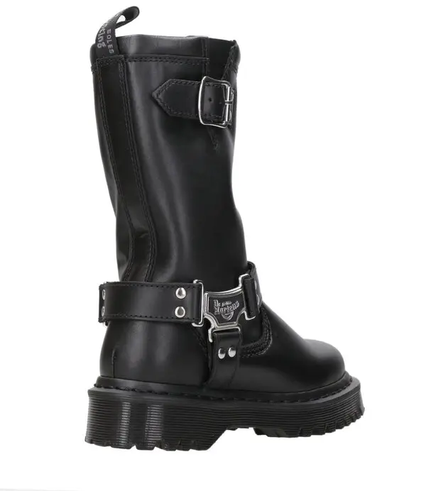 Dr. Martens Wanama Leather High Leg Boots