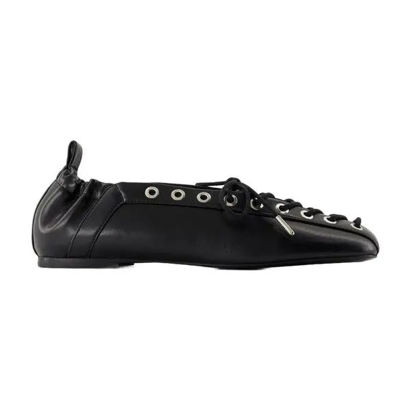 GANNI Ballerinas - Black