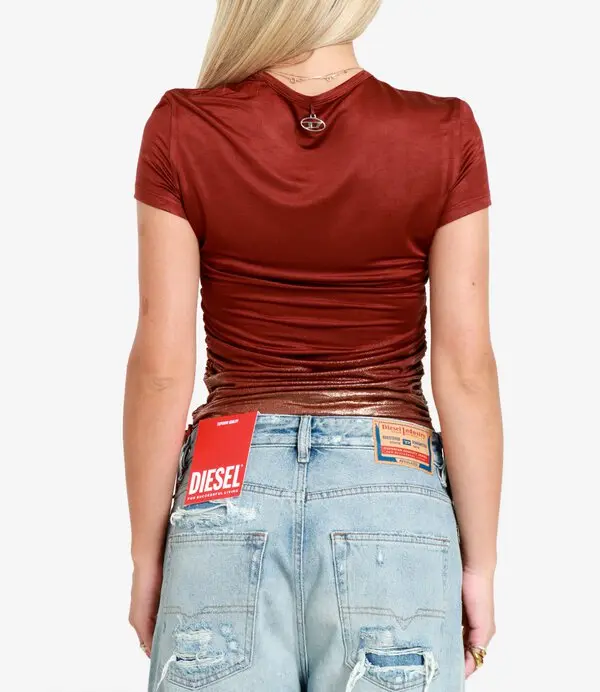 DIESEL® Stretch Acetate Top With D Logo