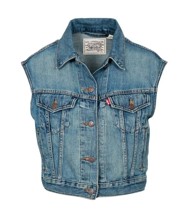 LEVI'S Sleeveless Denim Top