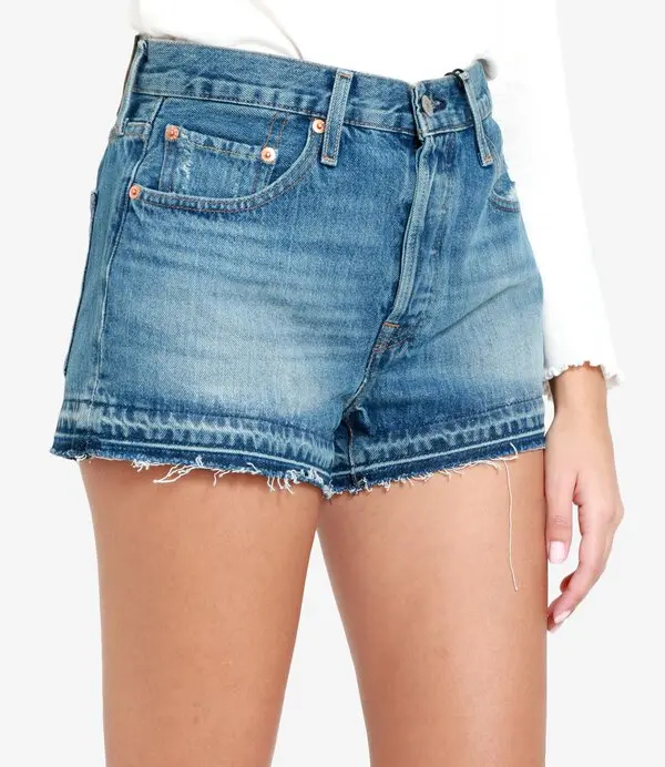 LEVI'S 501 Original Denim Shorts - Denim Blu