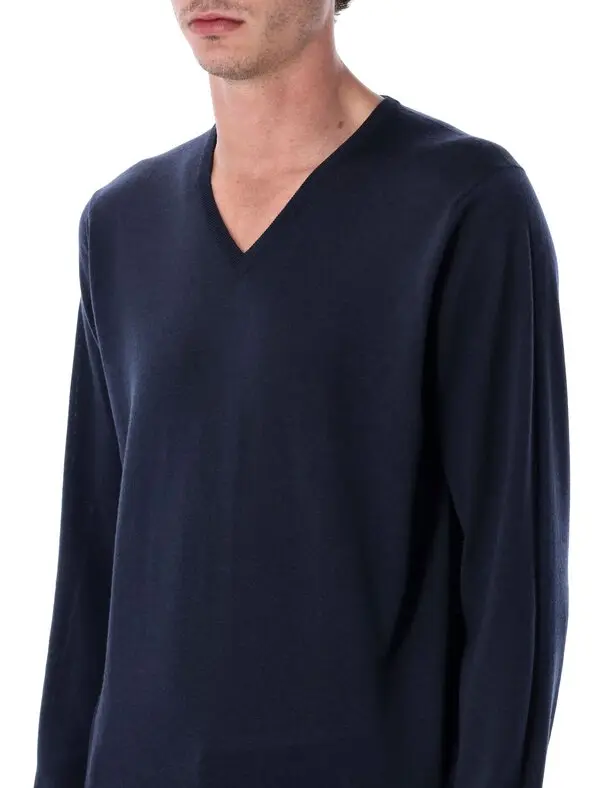 John Smedley Blenheim Merino Wool Jumper - Midnight