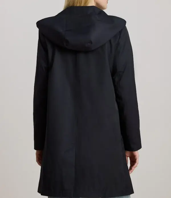Ralph Lauren Lined Coat With Detachable Hood