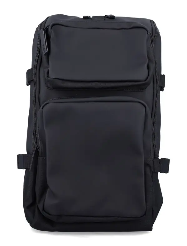 Rains Trail Cargo Backpack - Black