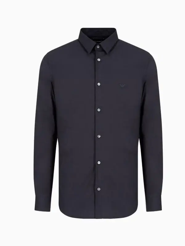Emporio Armani Nylon Shirt - Blue