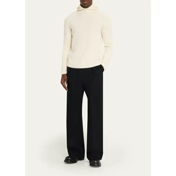 Moncler X Jil Sander Wool Ribbed Hoodie