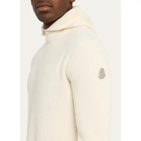 Moncler X Jil Sander Wool Ribbed Hoodie