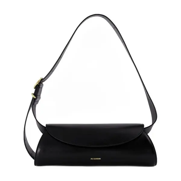 JIL SANDER Cannolo Leather Bag