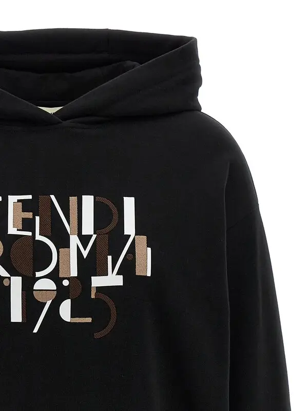 Fendi Roma Cotton Hoodie