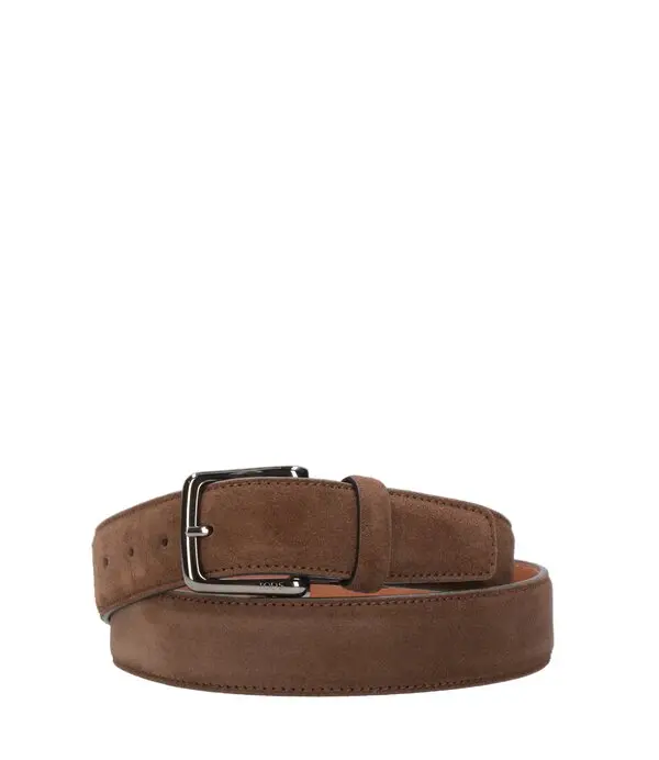 TOD'S Suede Belt - Sigaro