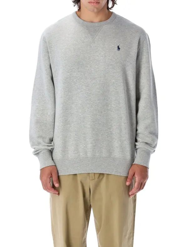 Polo Ralph Lauren Cotton-blend Fleece Crewneck Sweatshirt - Andover Grey