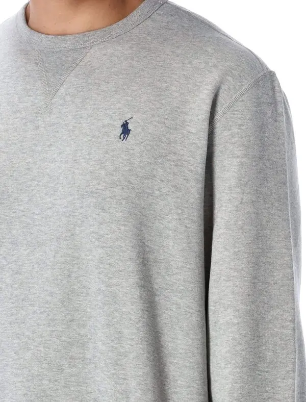 Polo Ralph Lauren Cotton-blend Fleece Crewneck Sweatshirt - Andover Grey