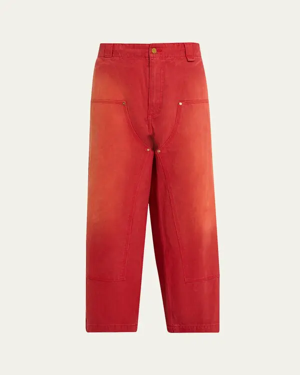 WILLY CHAVARRIA Canvas Workwear Toluca Pants