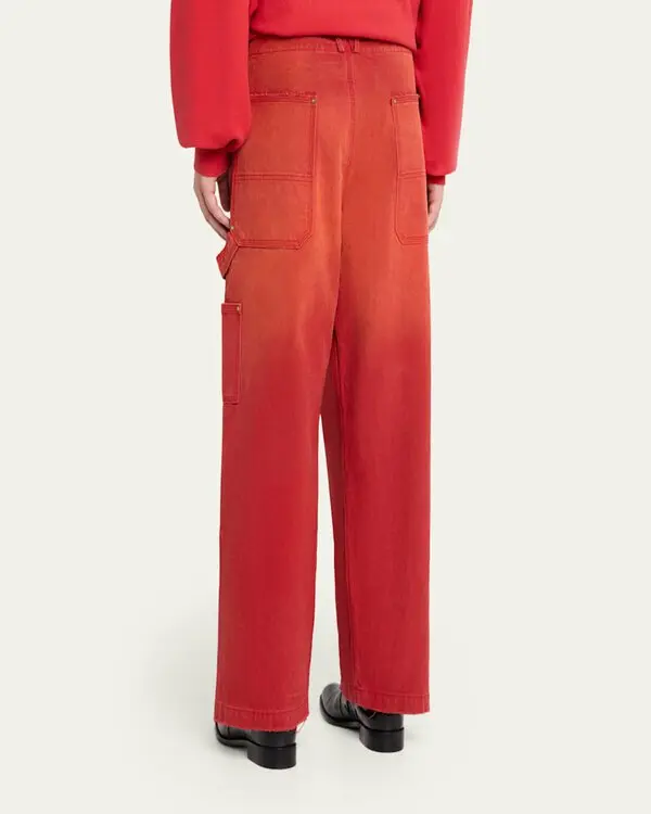 WILLY CHAVARRIA Canvas Workwear Toluca Pants