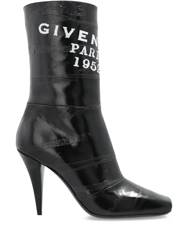 Givenchy Square Toe Ankle Boots