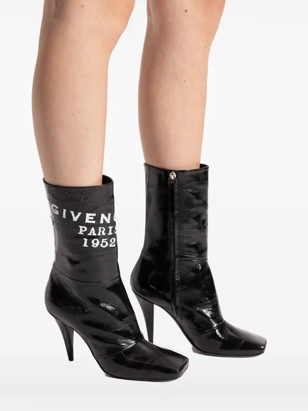 Givenchy Square Toe Ankle Boots
