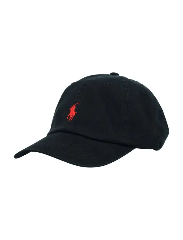 Ralph Lauren Cotton Chino Baseball Cap - Black
