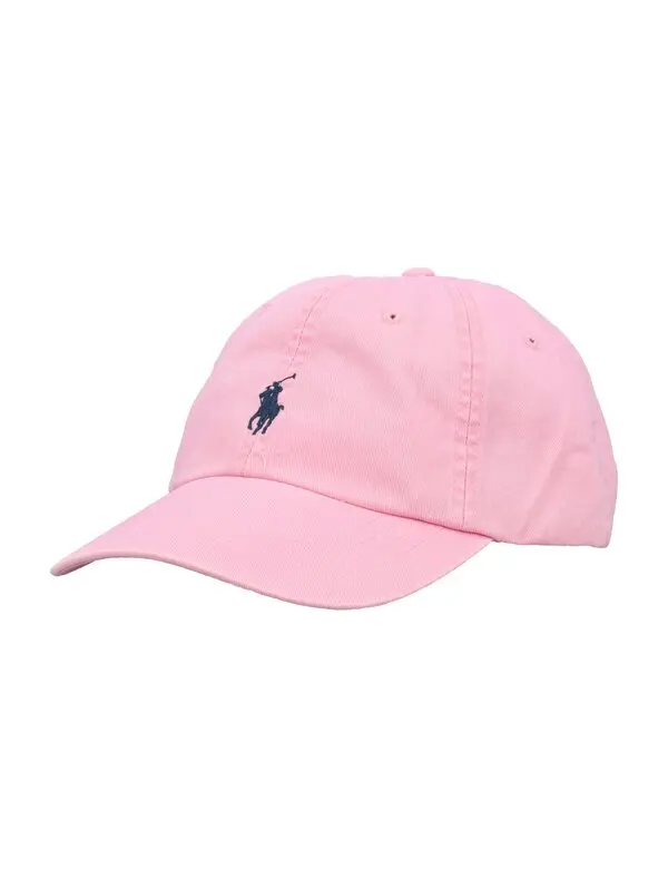 Ralph Lauren Cotton Chino Baseball Cap - Caramel Pink