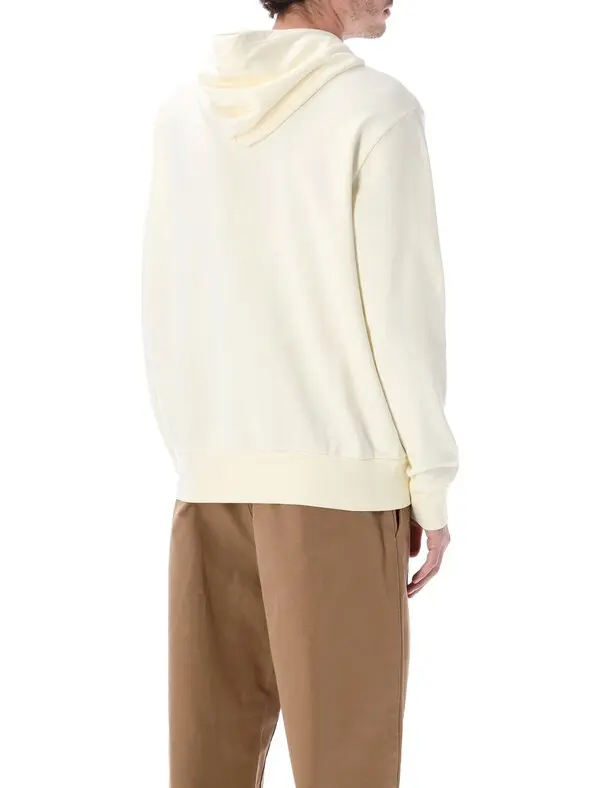 Polo Ralph Lauren Hooded Loopback Fleece Sweatshirt - White