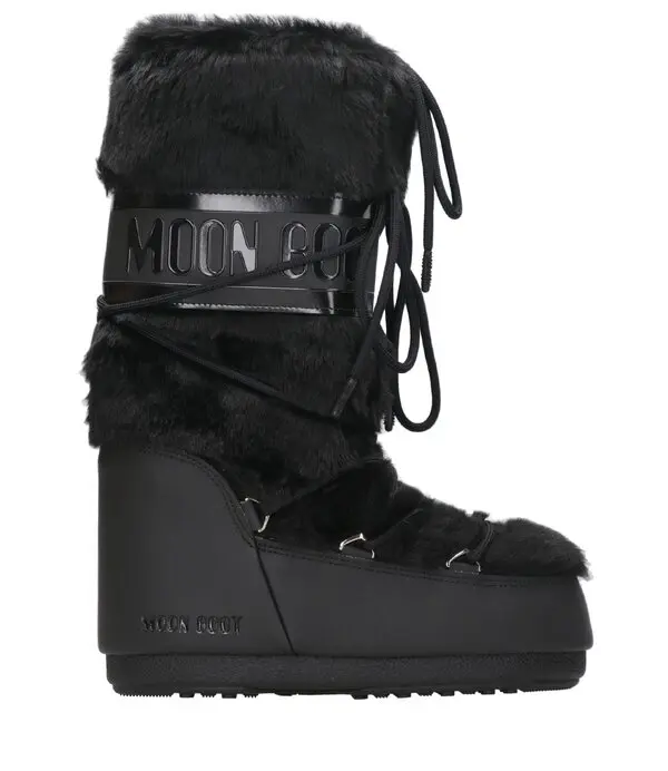 Moon Boot Nylon Boots - Black