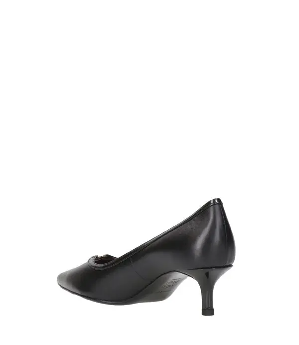 Tory Burch Pointed Toe Pumps With Double T Buckle