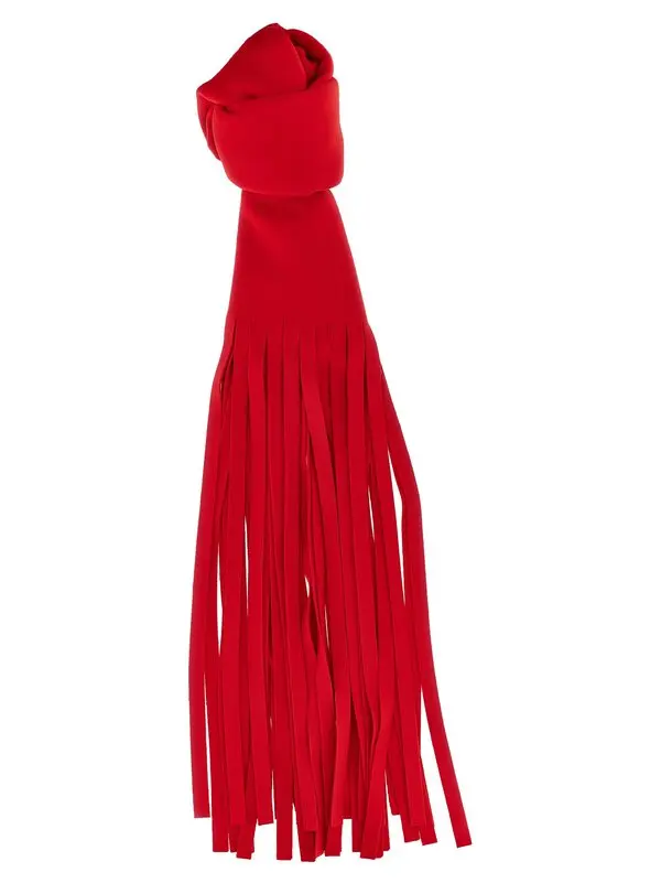 Sportmax Avocado' Scarf - Red