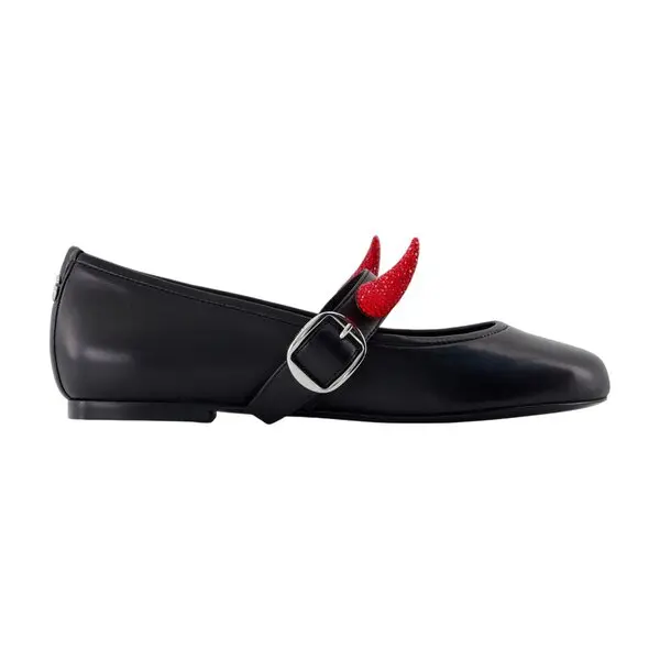 Coperni X Disney Leather Ballerinas
