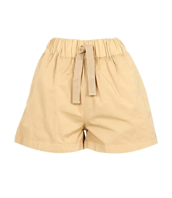 SEMICOUTURE Cotton Gabardine Shorts