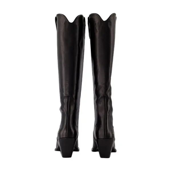 ANINE BING Tall Tania Leather Boots