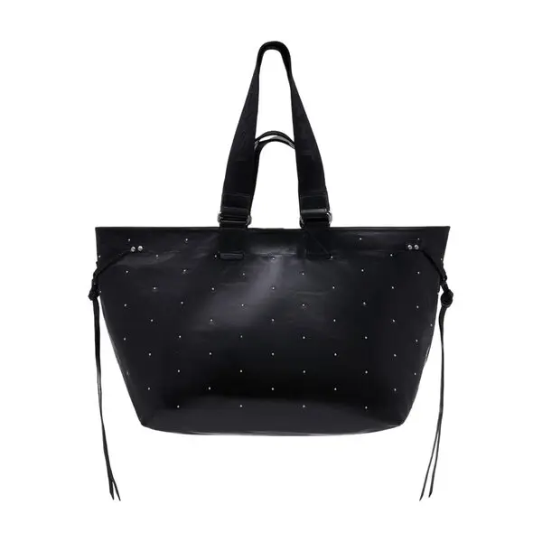 Isabel Marant Étoile Wardy Gd Leather Travel Bag - Black