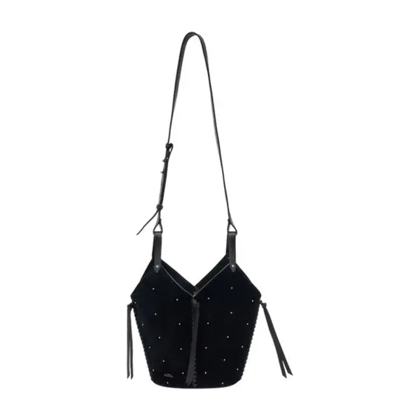 Isabel Marant Étoile Tampa Mini Gd Shoulder Bag - Black
