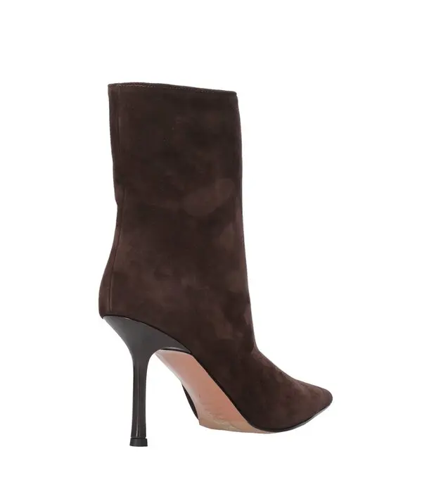 CASTAGNA Suede Stiletto Heel Boots