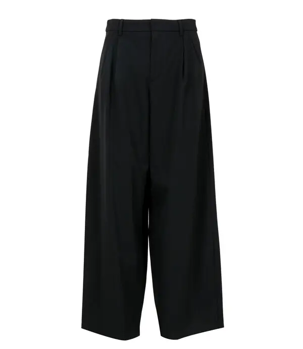 Max Mara Wide-leg Drill Trousers