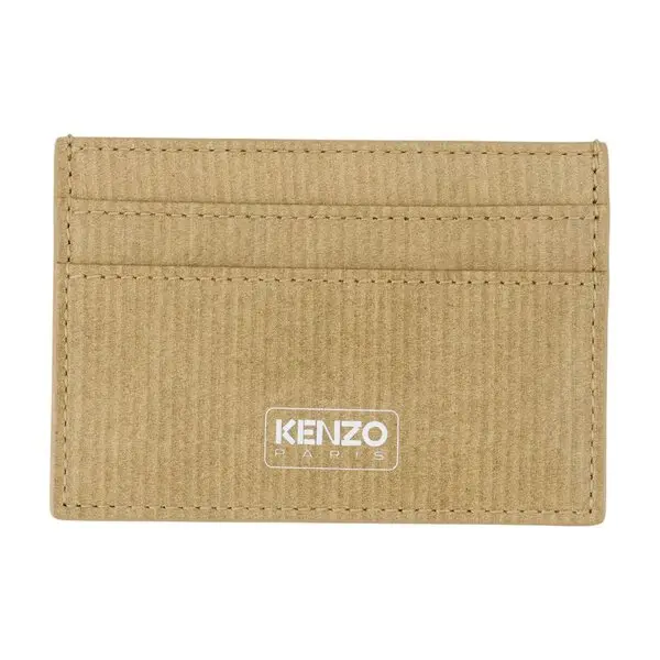 Kenzo Card Case Leather - Beige