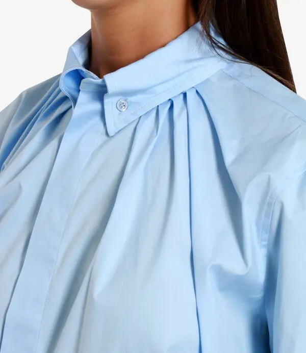 SEMICOUTURE Cotton Poplin Button-down Shirt