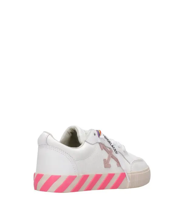 Off White Off-white Leather Sneakers