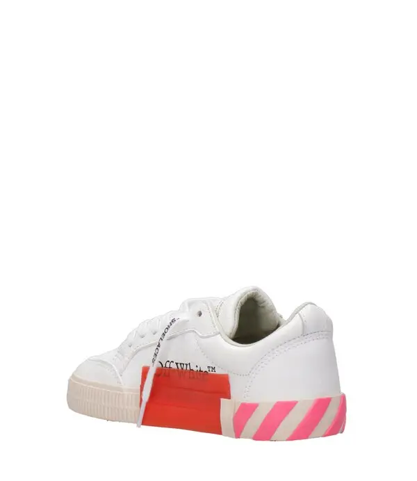 Off White Off-white Leather Sneakers