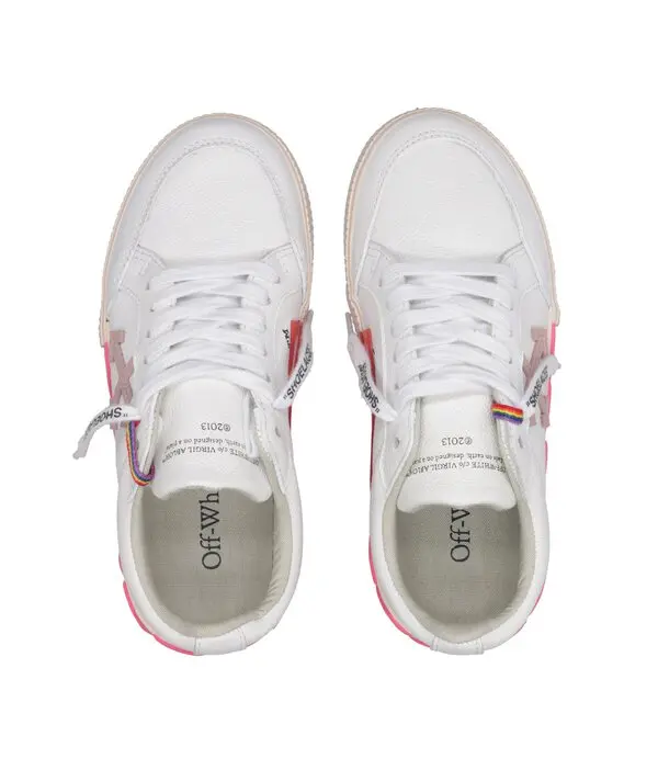 Off White Off-white Leather Sneakers