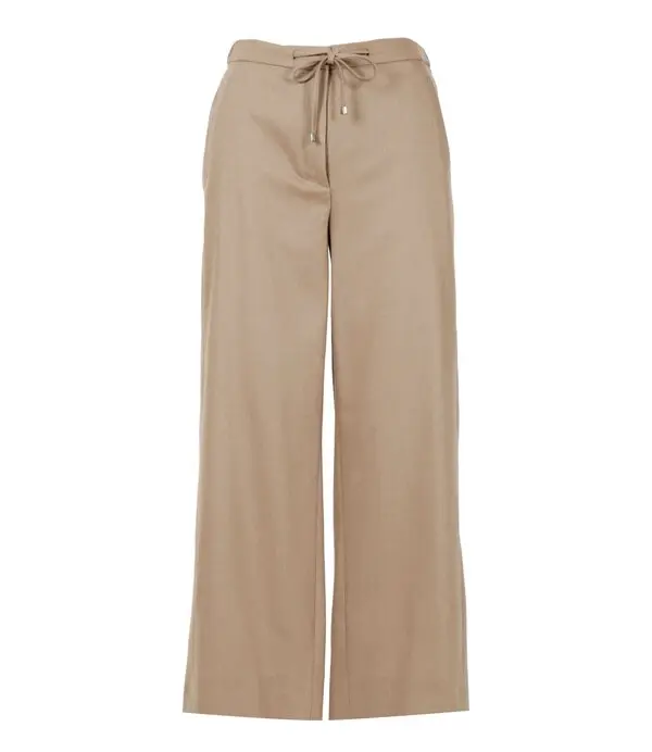 Max Mara Stretch Wool Flannel Trousers