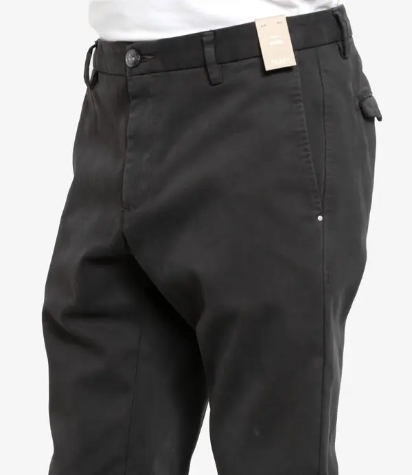 AT.P.CO Slim Fit Trousers - Anthracite