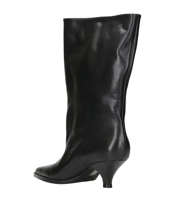 Elena Iachi Pointed Toe Leather Boots