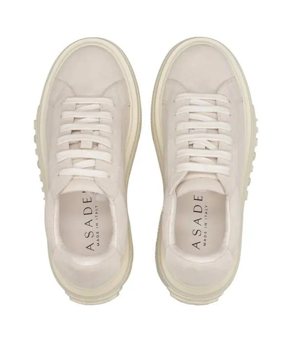 Casadei Suede Leather Sneakers - Powder