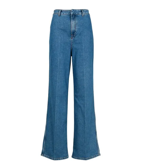 PHILOSOPHY BY LORENZO SERAFINI High-waisted Jeans With Stretch Pleat