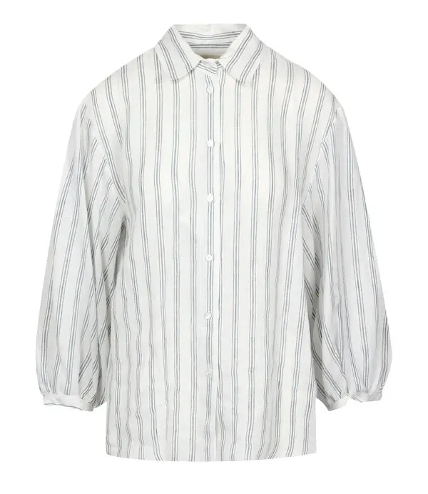 Max Mara Linen Button-down Shirt