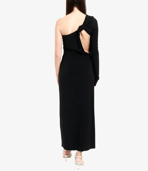 Sportmax One-shoulder Cotton Dress