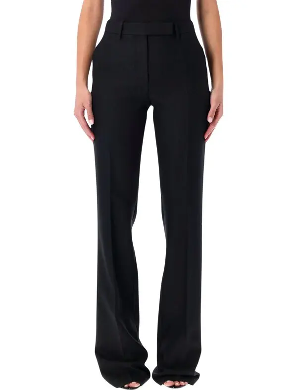 TOM FORD Herringbone Wool Straight-leg Trousers