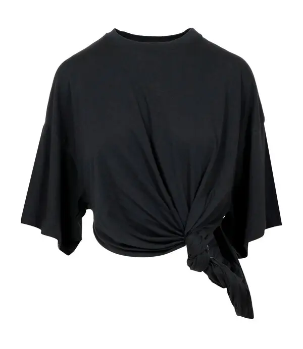 Sportmax Cotton Crew Neck Top